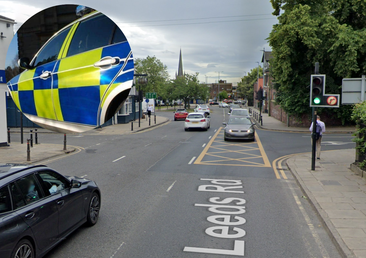 Northgate Wakefield: Two officers taken to hospital after police car in ...