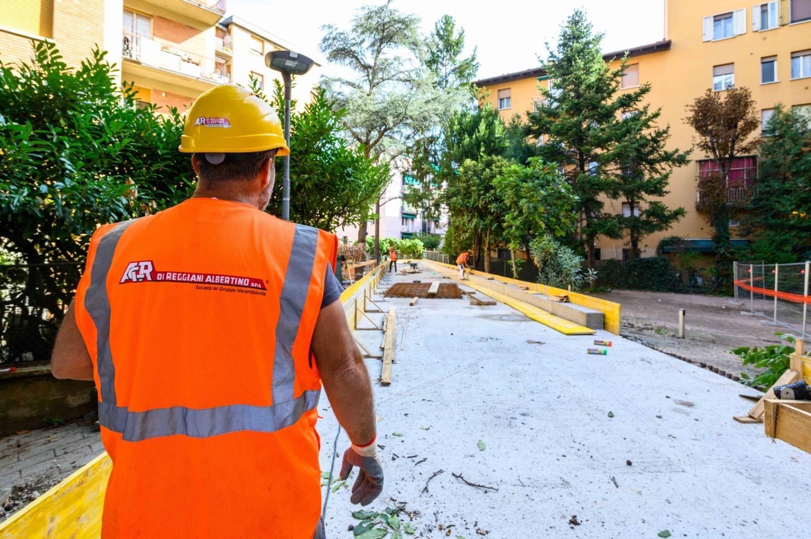 Ravone, conclusi i lavori di ripristino della copertura del torrente