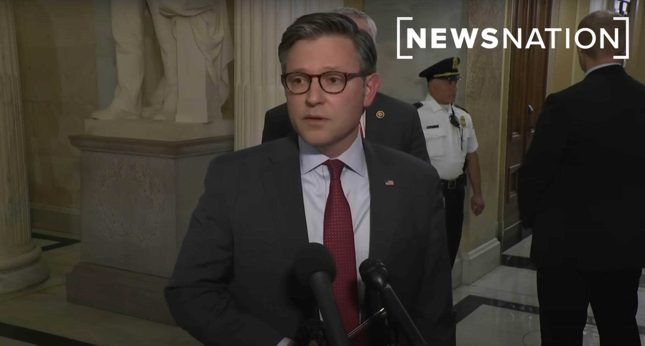 Mike Johnson, Members of Congress Meet With 6 Epstein Victims ...