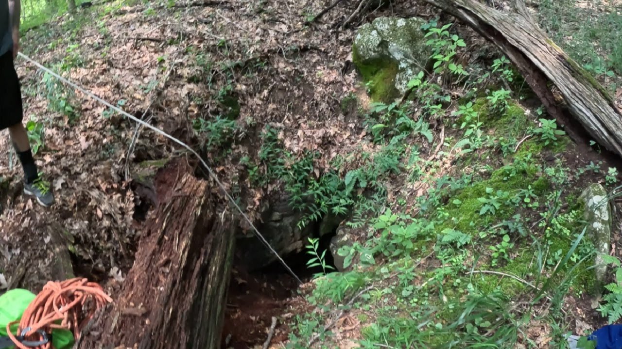 Exploring a Forest Cave That Seems Endless