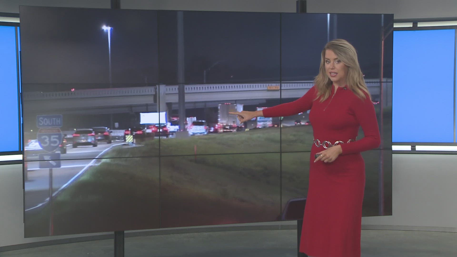 I-35 at State Highway 29 reopens in Georgetown after semi-truck hits ...