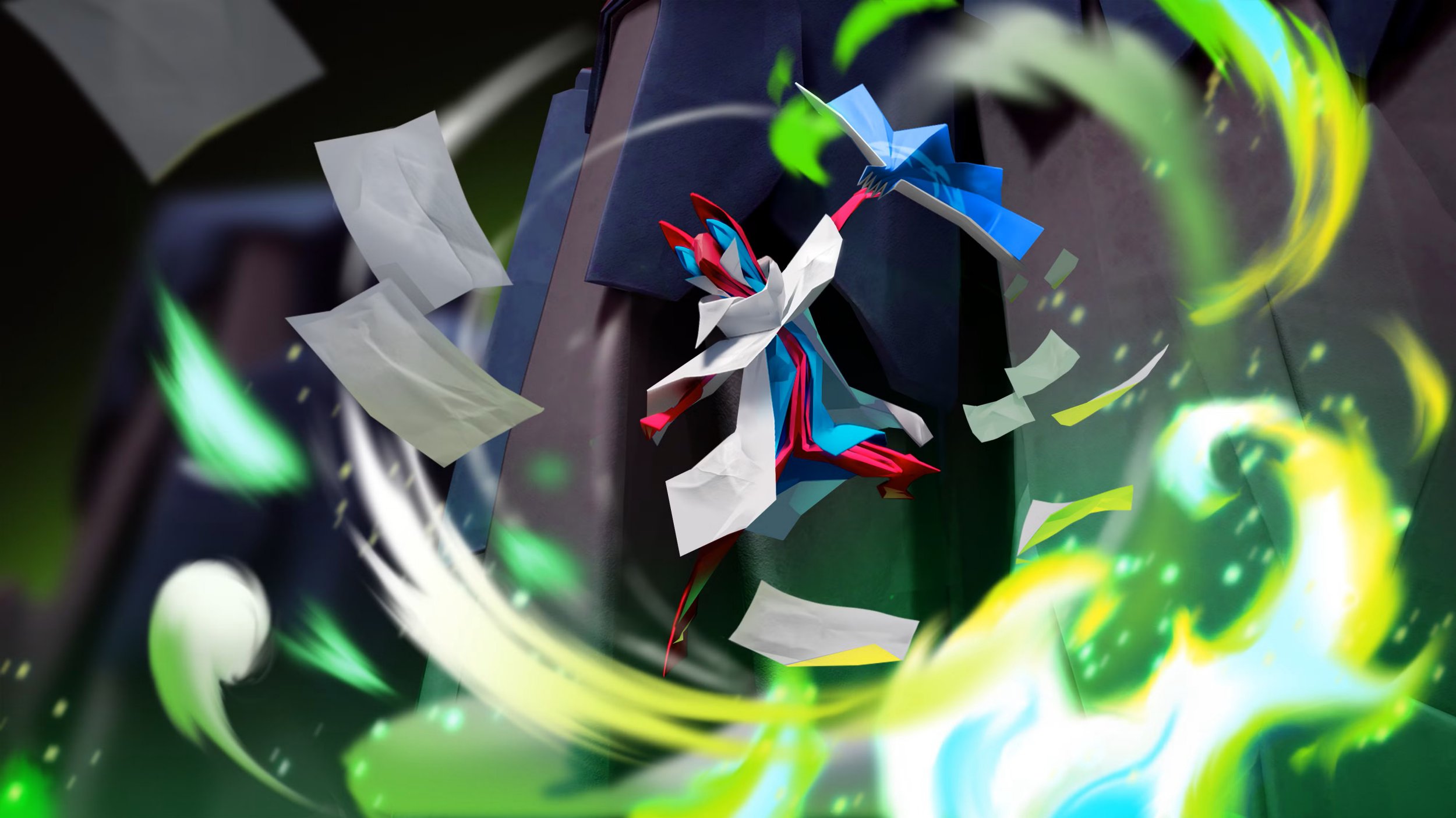 Hirogami review - paper folding platformer