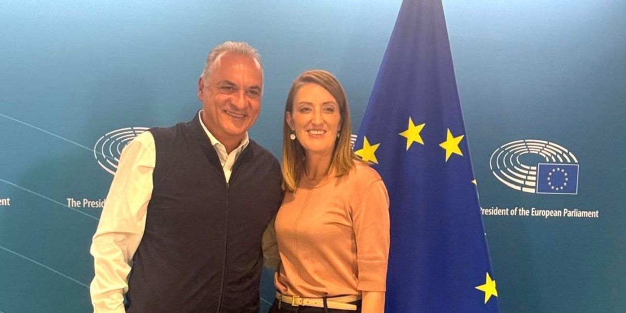 Συνάντηση Μ. Κεφαλογιάννη με την πρ. του Ευρωπαϊκού Κοινοβουλίου Ρ. Μέτσολα