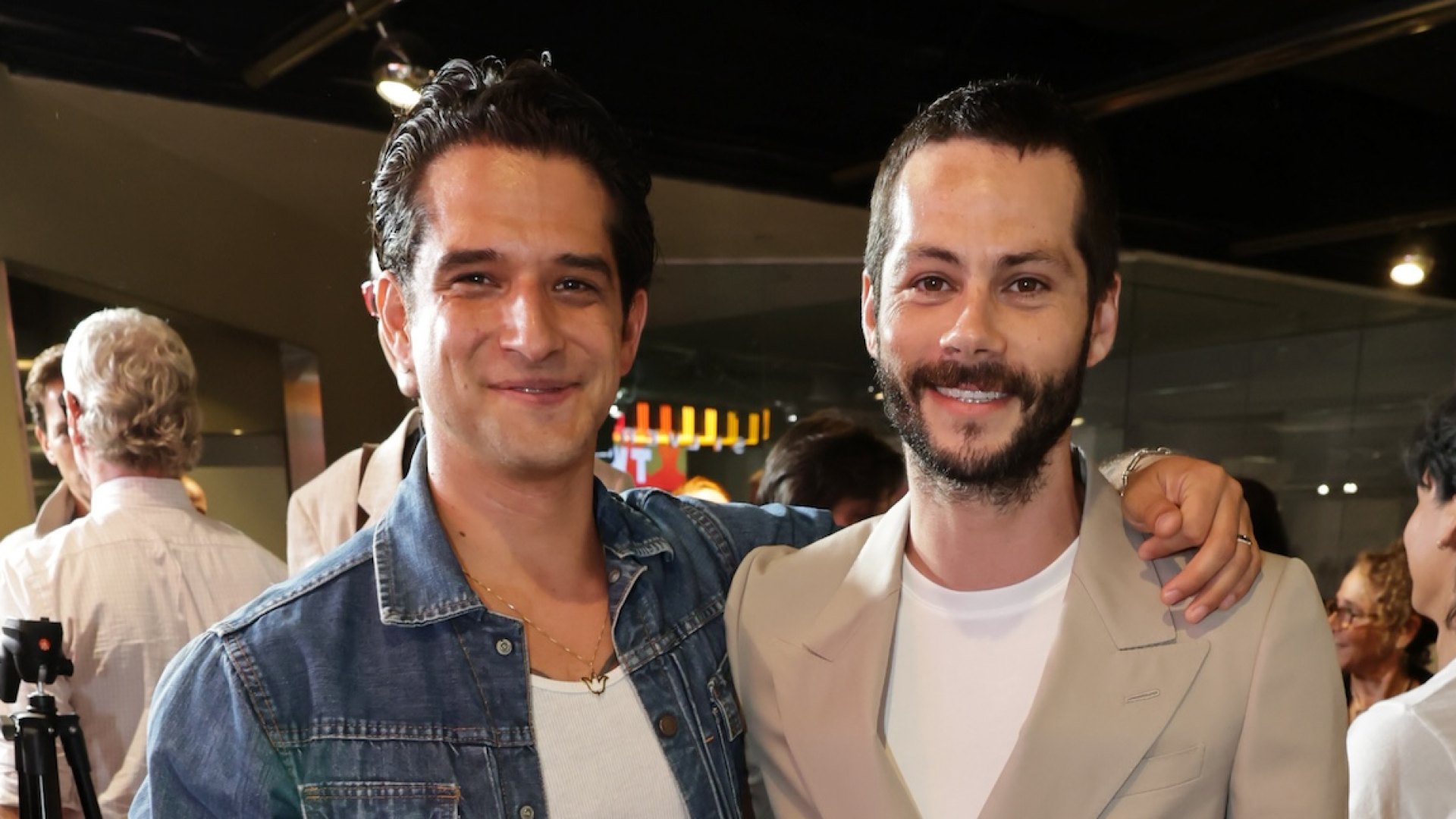 Dylan O'Brien and Tyler Posey Reunite 8 Years After 'Teen Wolf'