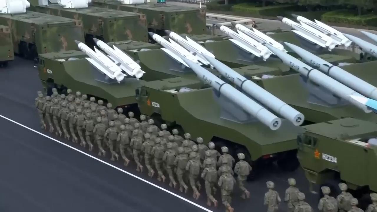 China displays its military strength in parade on 80th anniversary of ...