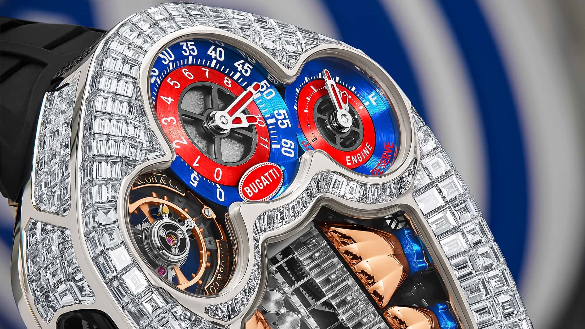 Bugatti estrena un lujoso reloj Tourbillon de Jacob & Co.