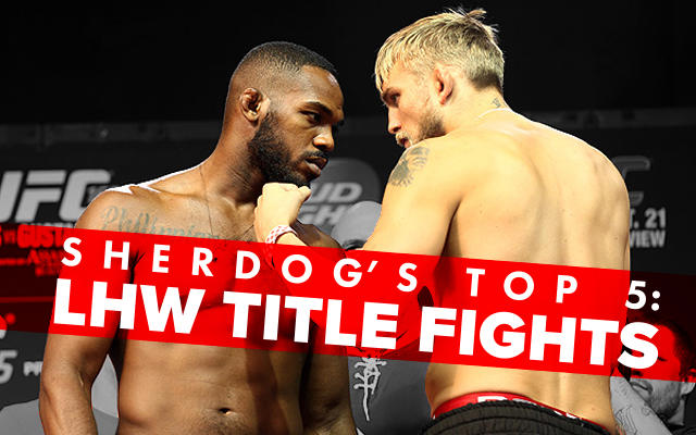 Top 5: UFC Light Heavyweight Title Fights of All-Time