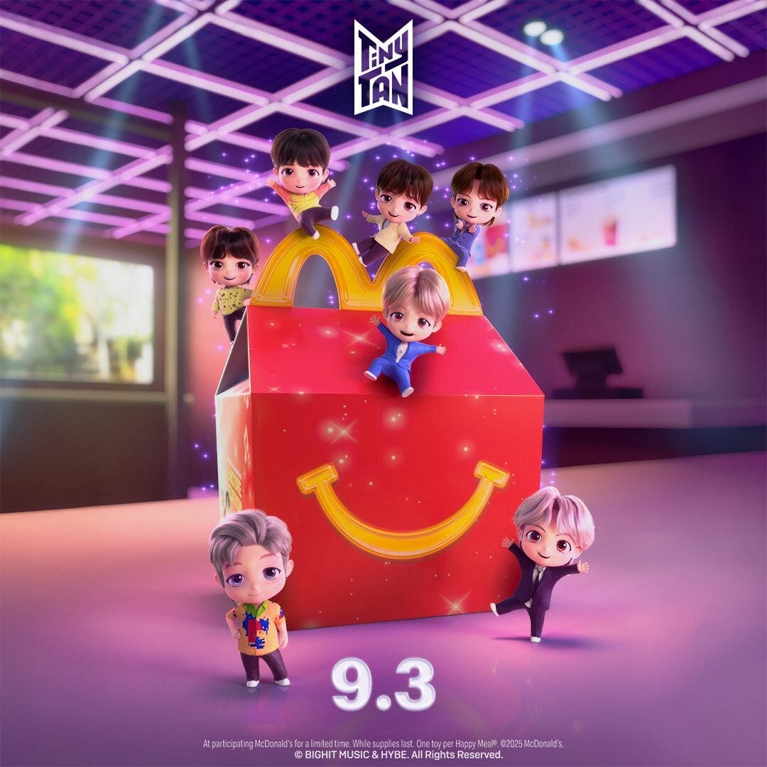 McDonald's releases BTS TinyTAN Happy Meal with toys: How to get it