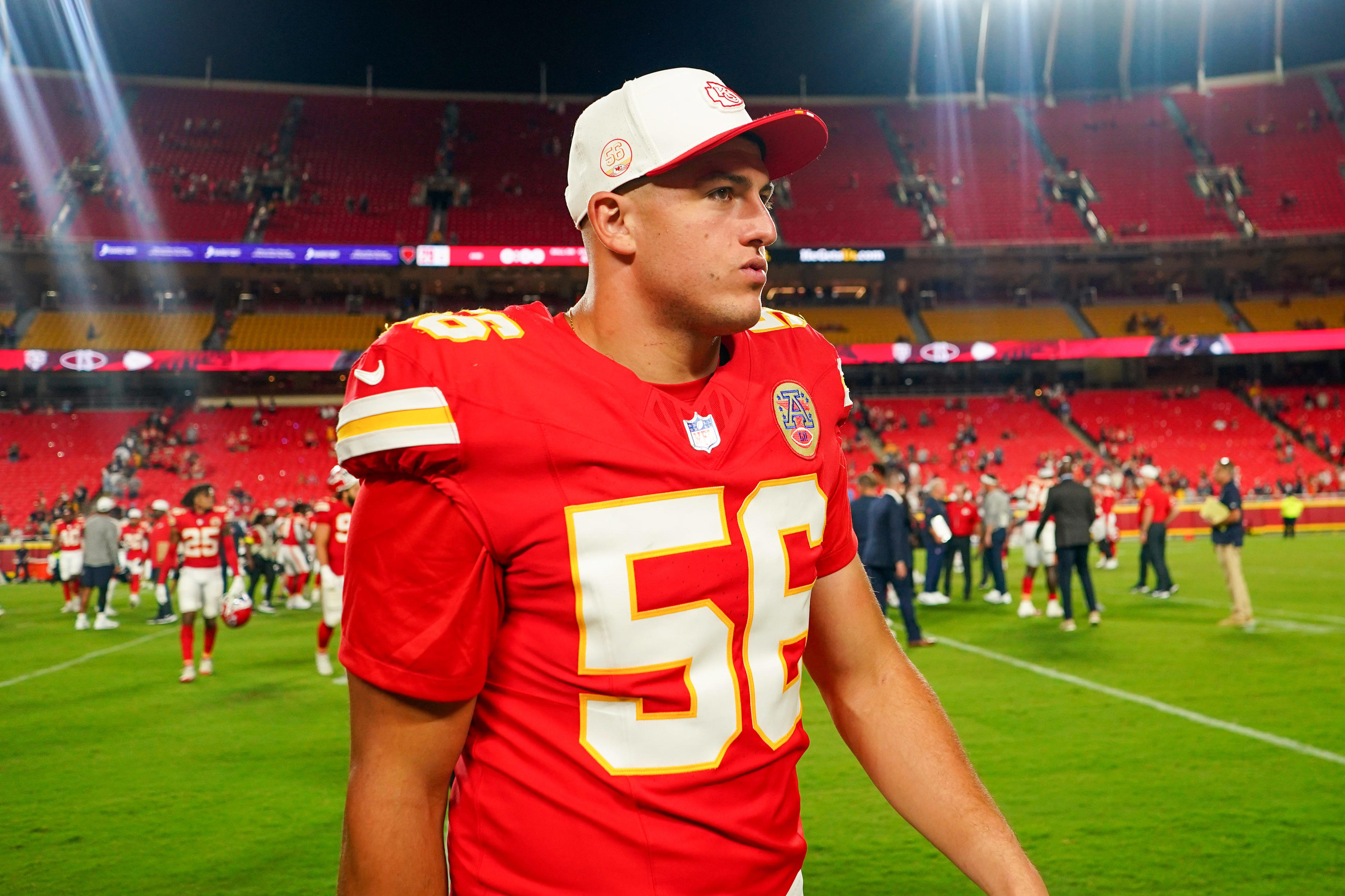 Kansas City Chiefs DL George Karlaftis weighs in on the team's sack ...