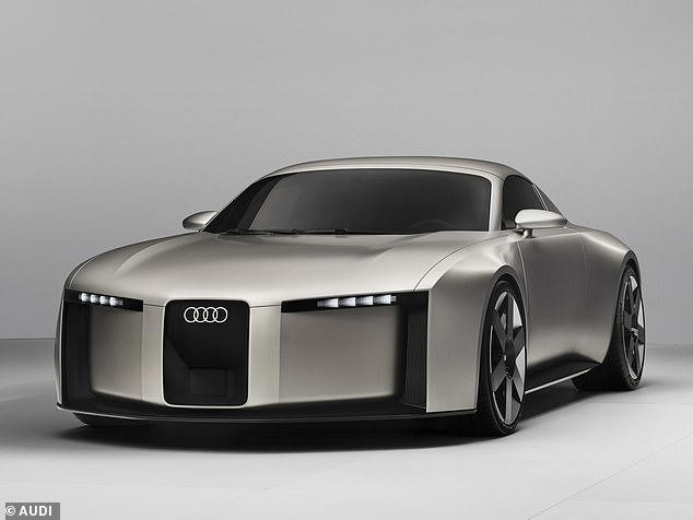 The electric Audi TT: German car giant unveils striking concept model ...