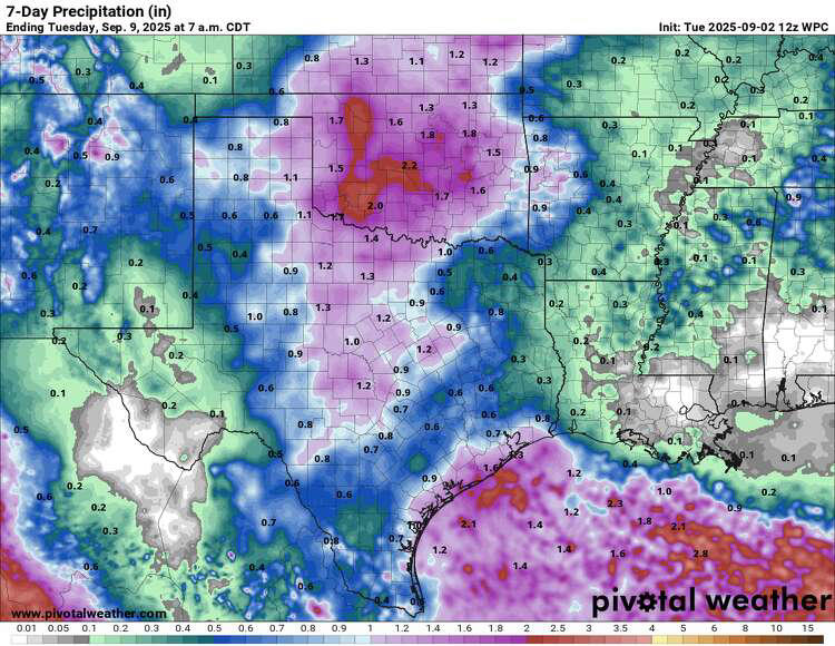 Houston weather: Dry heat this week, but here's how Pacific moisture ...