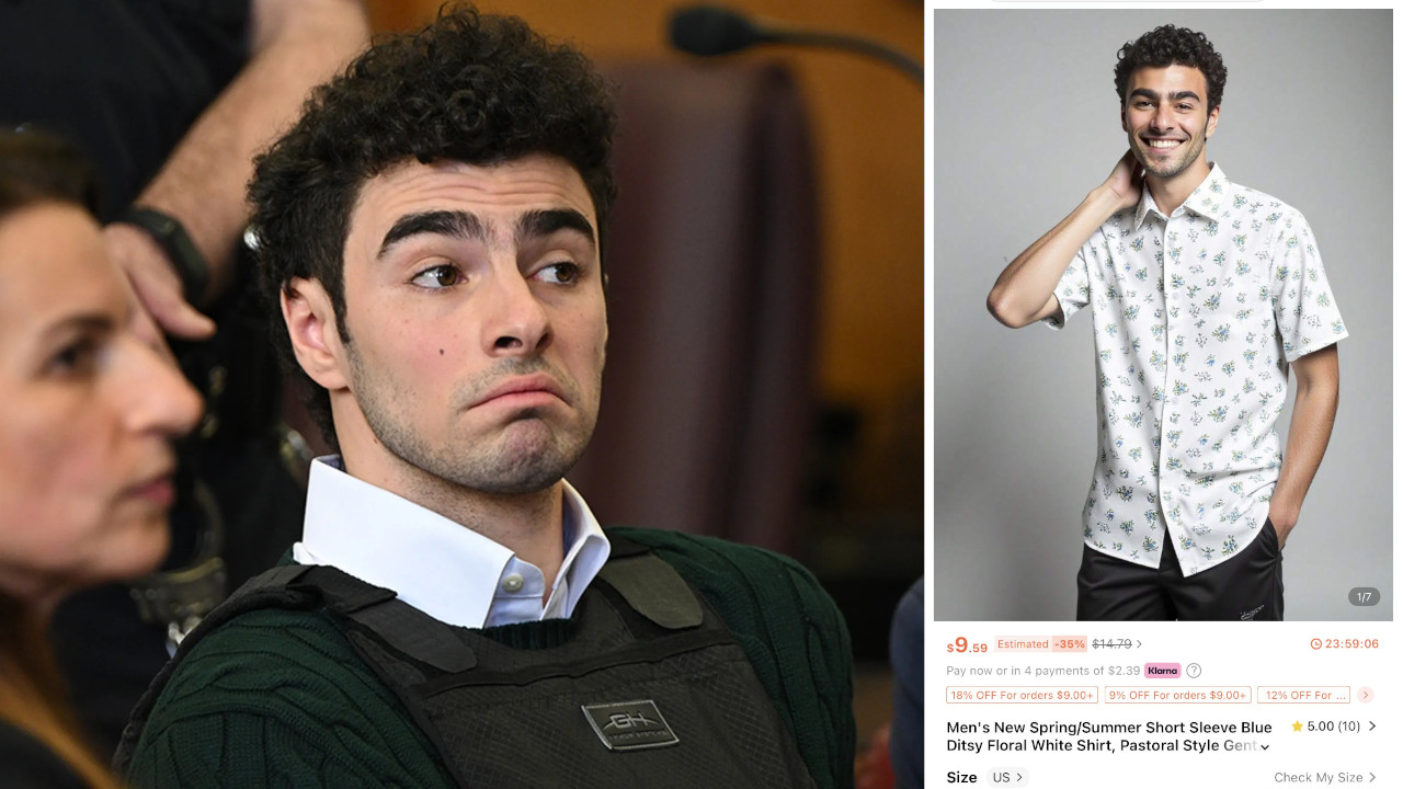 Luigi Mangione diventa modello per Shein, ma lui non lo sa: la foto ...