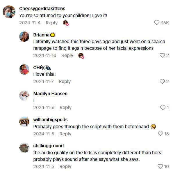 Mom Asks Her Kids Simple Questions, And The Video Becomes Adorable When She Mouths Exactly What ...