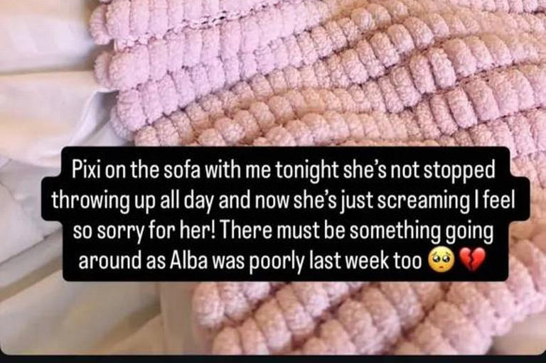 Charlotte Crosby's baby rushed to hospital as nightmare illness panics ...