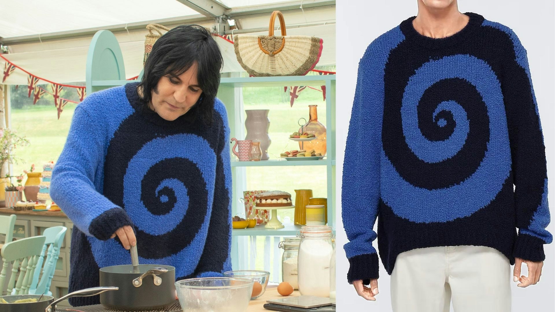 The Great British Bake Off: where to buy Noel Fielding’s shirts and jumpers