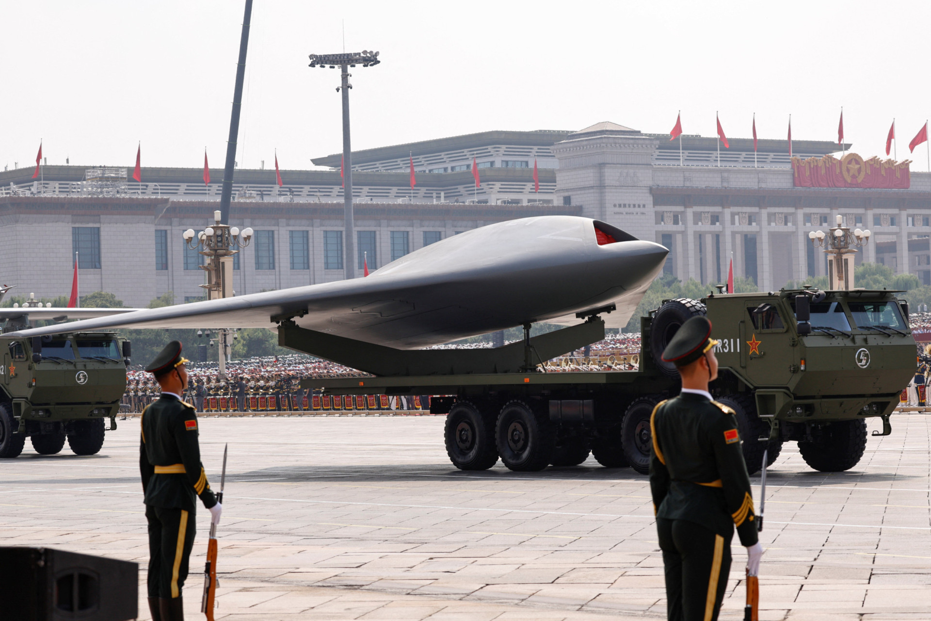 China unveils new nuclear weapons in massive military parade
