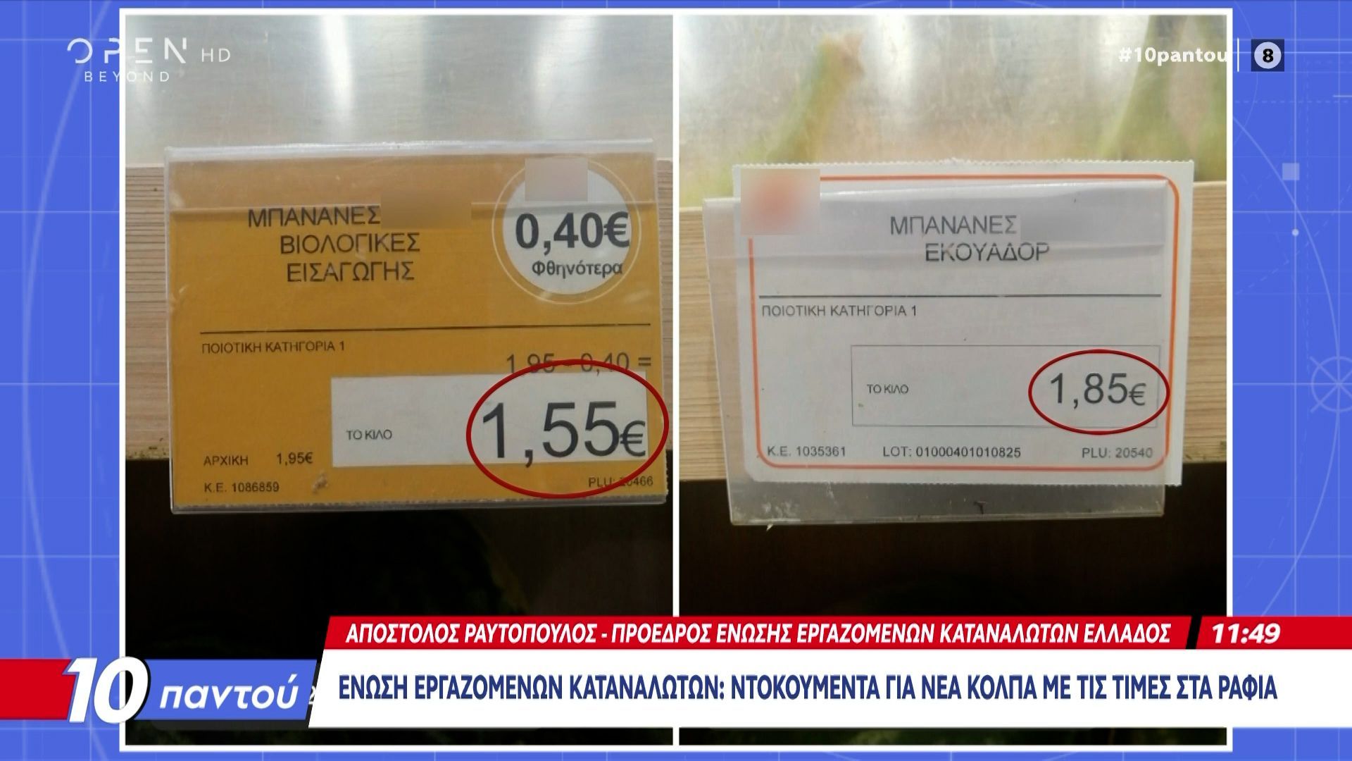 Ντοκουμέντα για νέα κόλπα με τις τιμές στα ράφια