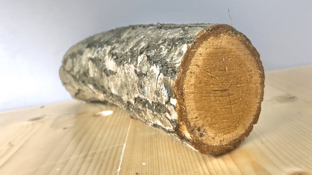 This man transforms logs into stunning DIY creations!