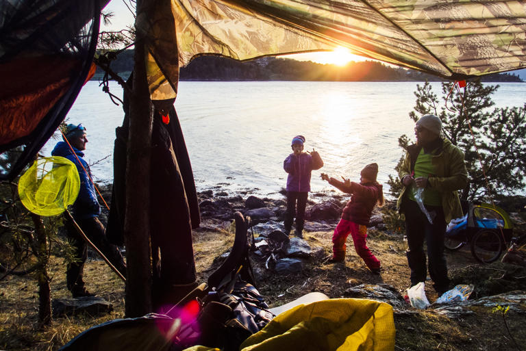 Nasjonal sove-ute-natt starter Friluftslivets uke