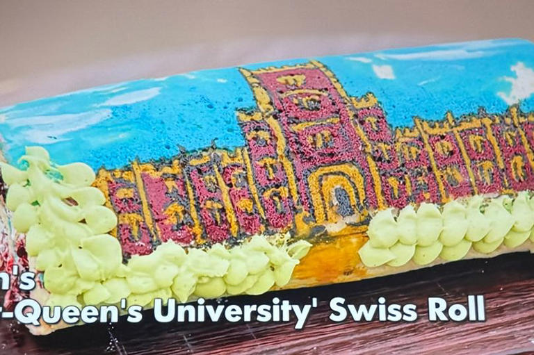 Bake Off NI hopeful Iain impresses viewers after beach inspired cake ...