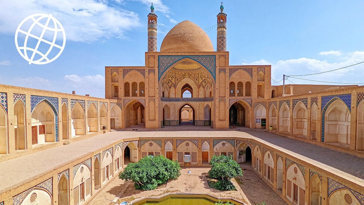 Antica città di Kashan, Iran [Amazing Places 4K]
