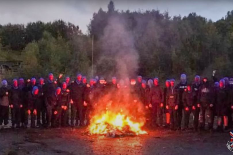 Rangers' Union Bears burn Celtic ultras gear as Green Brigade taunted ...
