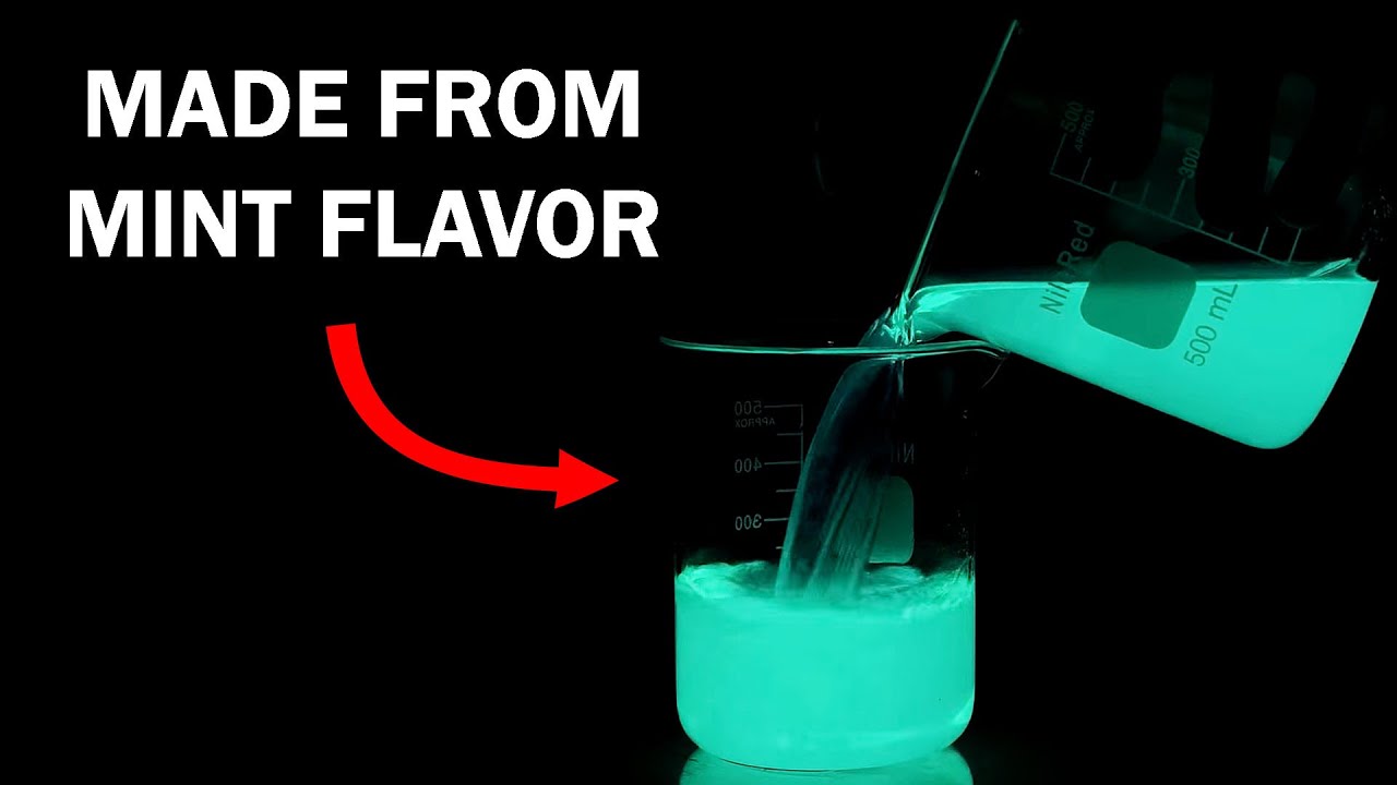 Why Scientists Turned Mint Into A Shimmering Liquid