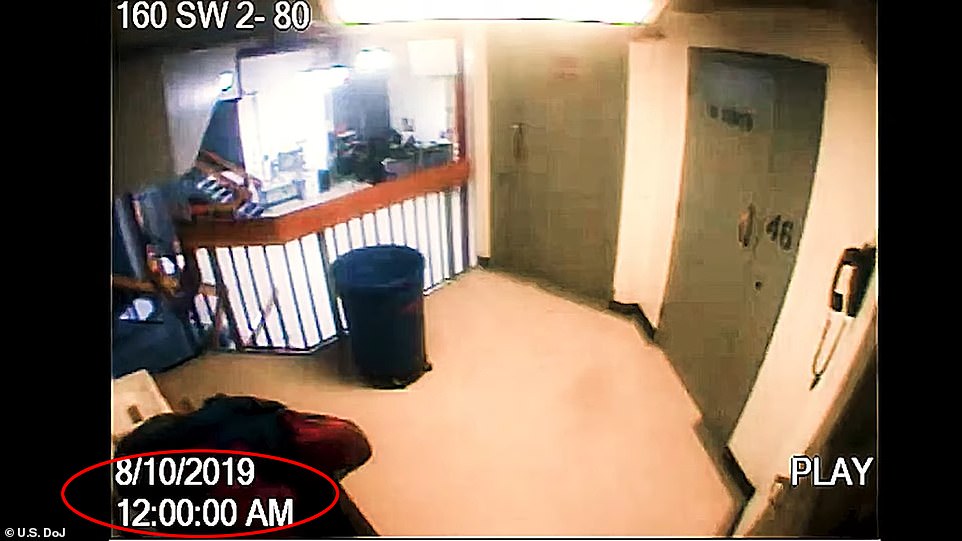 Epstein cell footage blows huge hole in 'missing minute' theory
