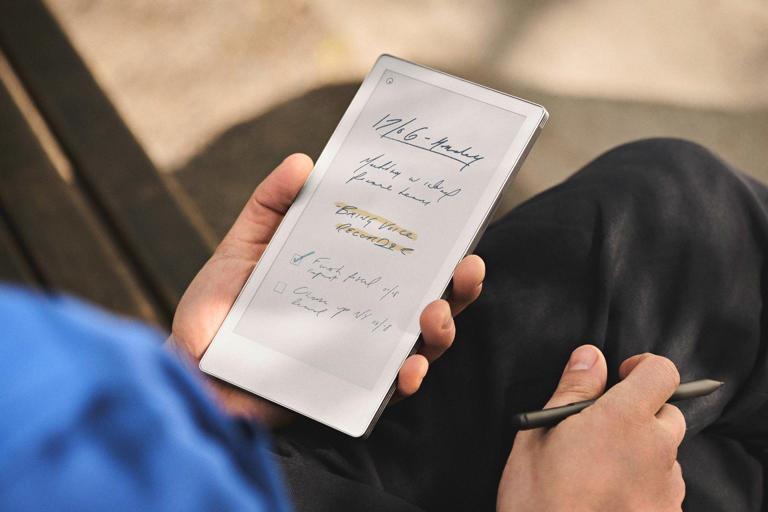 Remarkable’s new digital notepad is smaller than a paperback