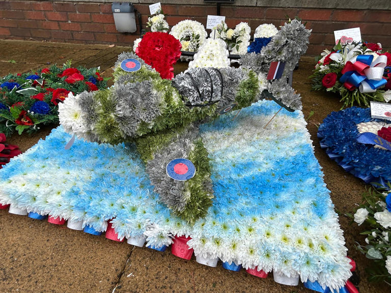 Hundreds gather in South Shields for the funeral of a Boldon RAF ...