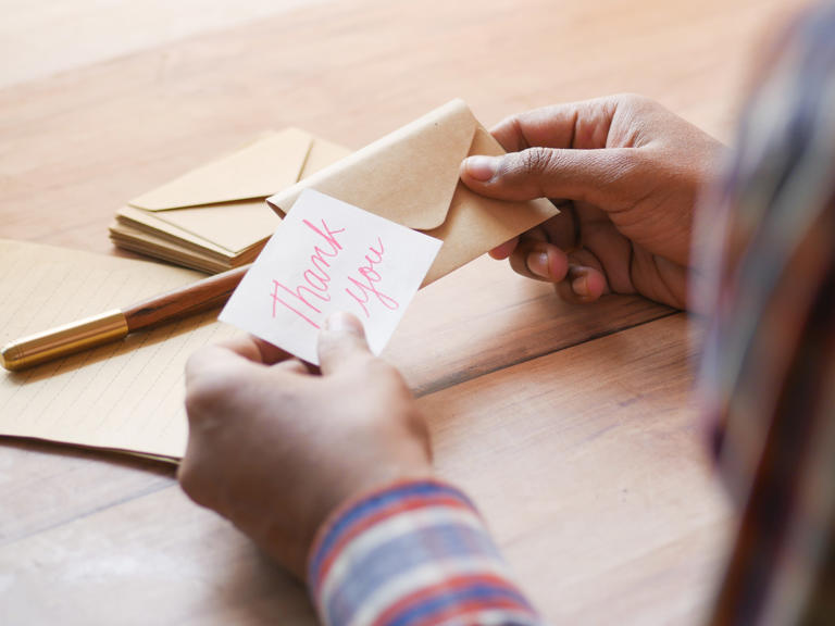 Etiquette experts share the 6 times you should write a thank-you note ...