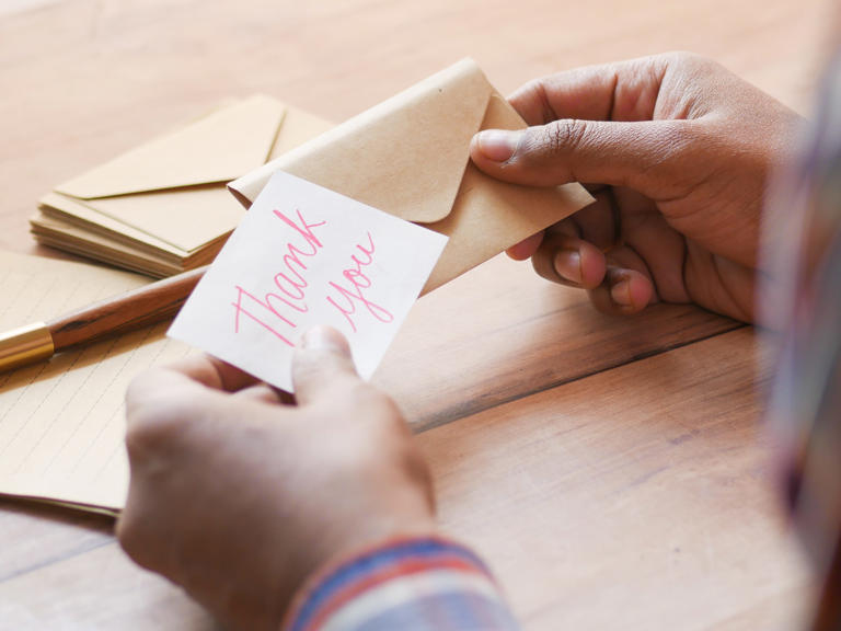 Etiquette experts share the 6 times you should write a thank-you note ...
