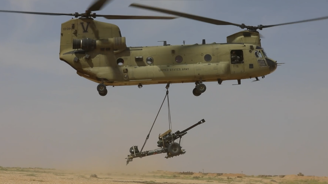 US Army Helicopter Airlift