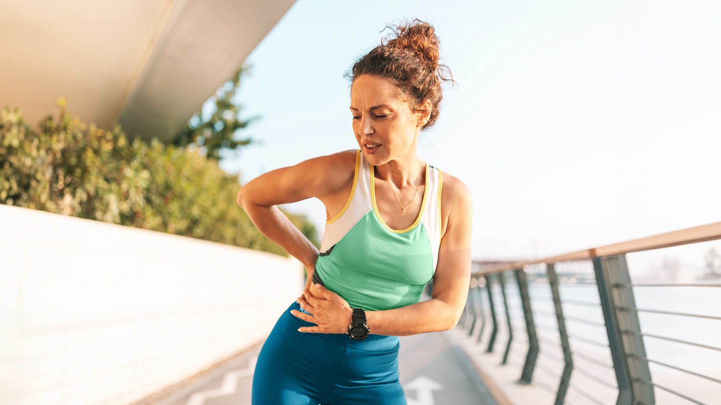 Why your abdominal muscles ache after running
