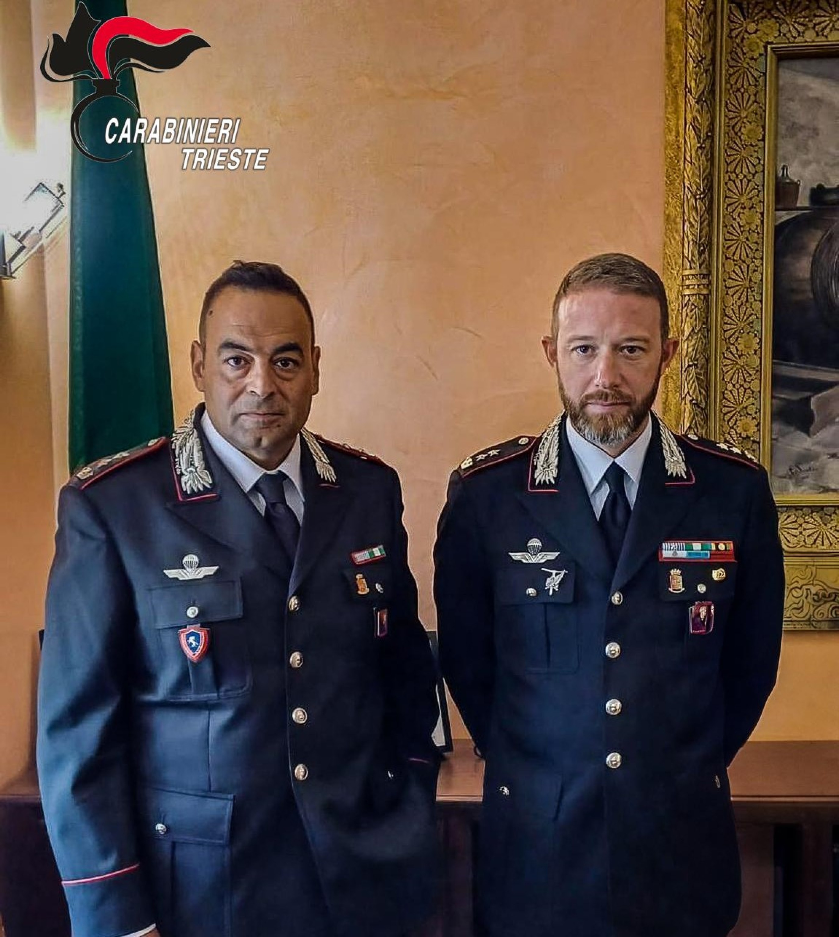 Carabinieri: Borettaz nuovo comandante Reparto operativo Trieste