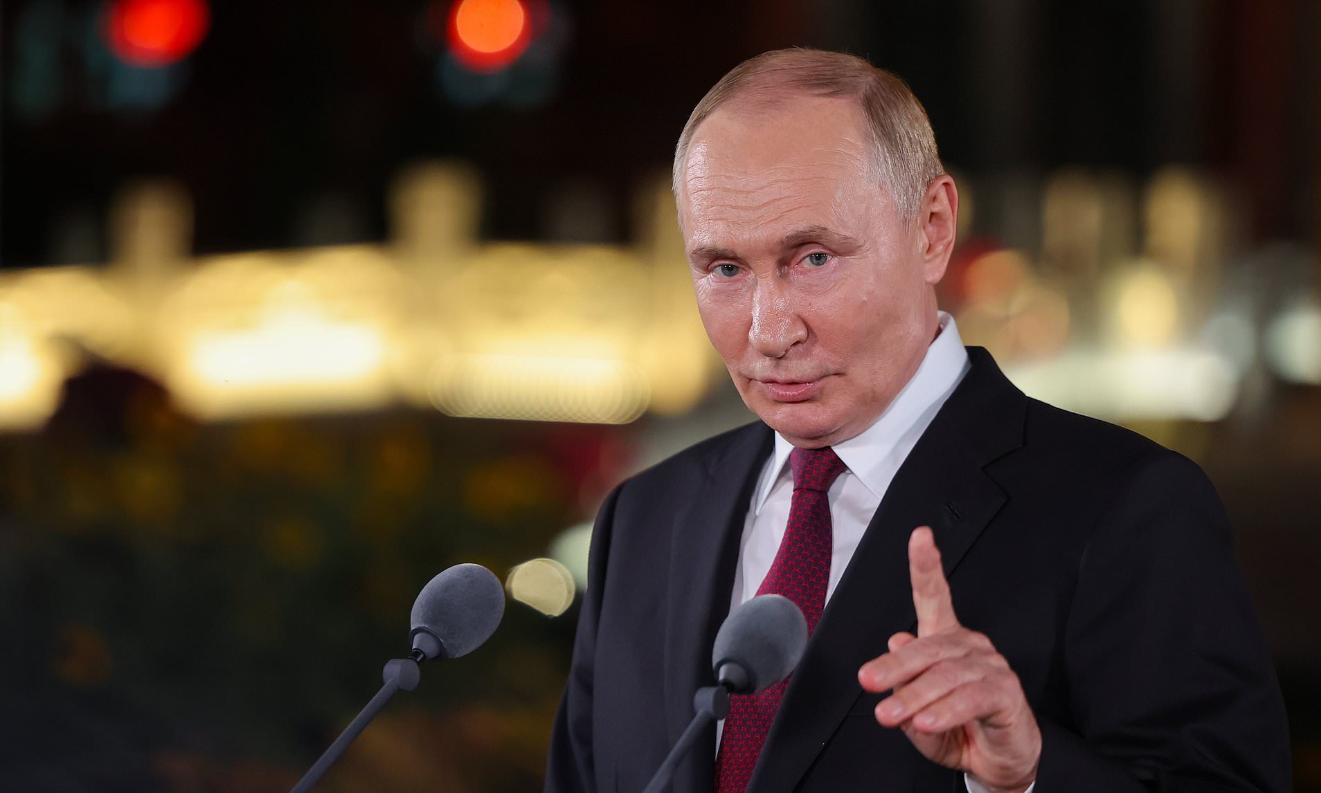 Putin says 'there is light at the end of the tunnel' and an end to ...