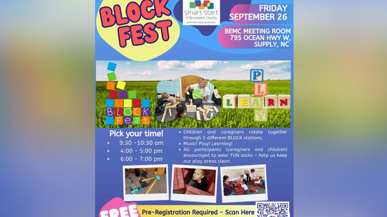 Smart Start to host BLOCKFest this month