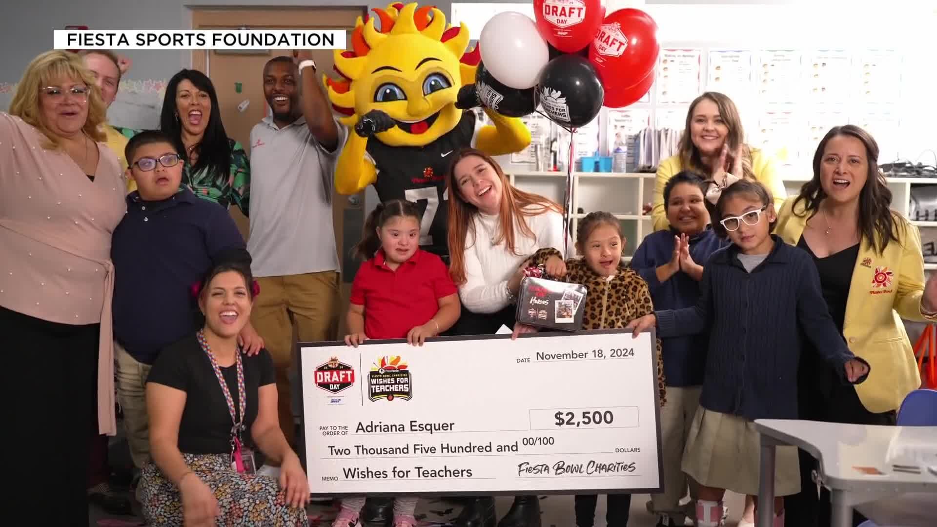 Fiesta Bowl Charities giving away grants to over 500 Arizona educators