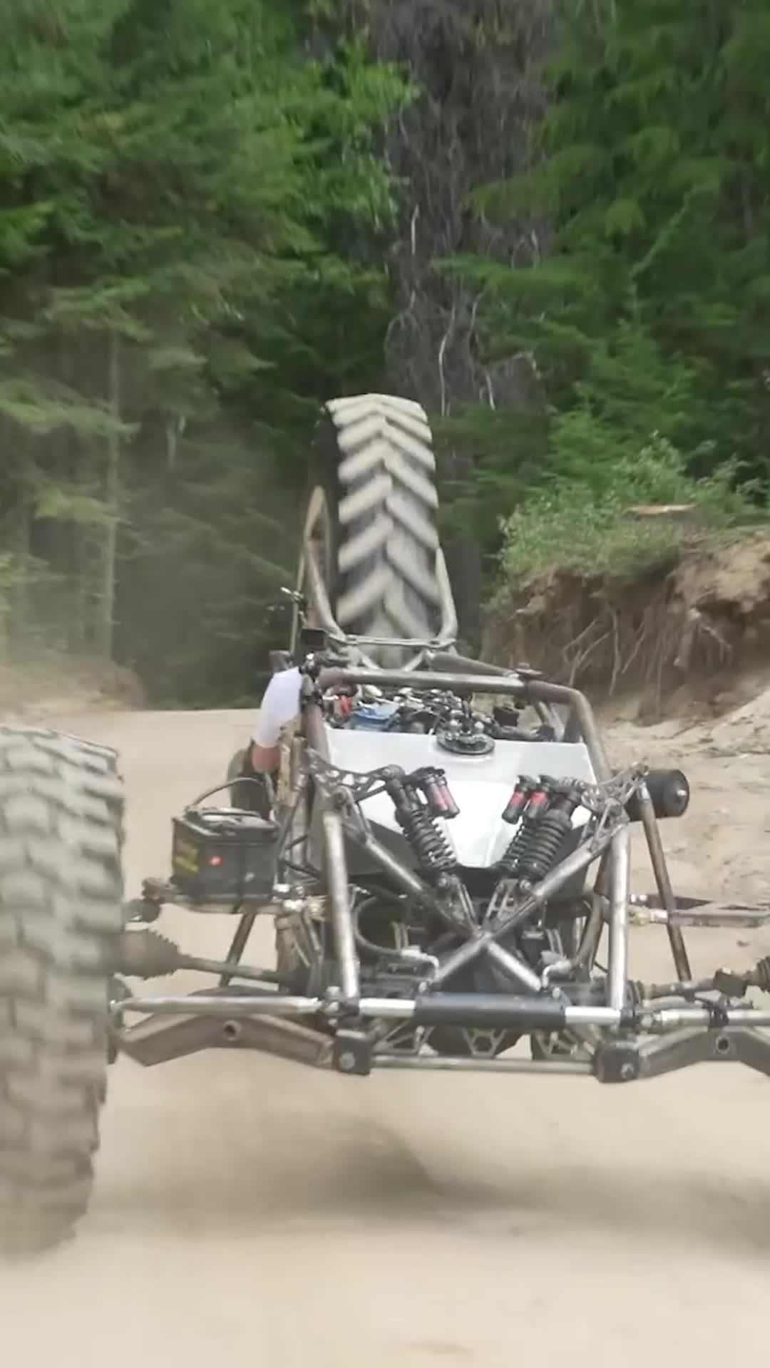 Testing the monster trike