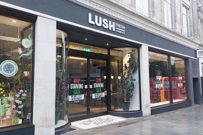 Lush closes all stores as cosmetics chain shares 'anguish'