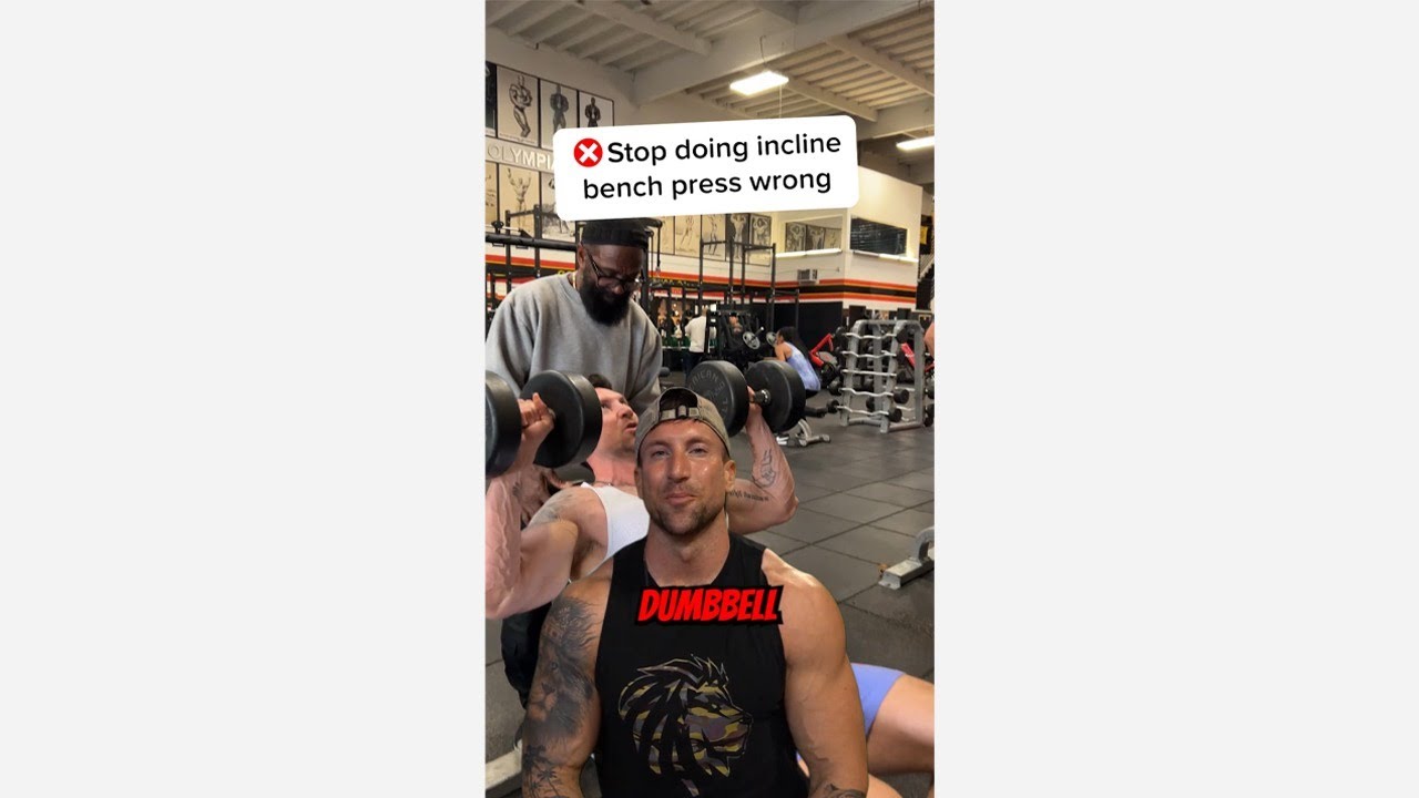 Stop doing incline bench wrong and build chest safely