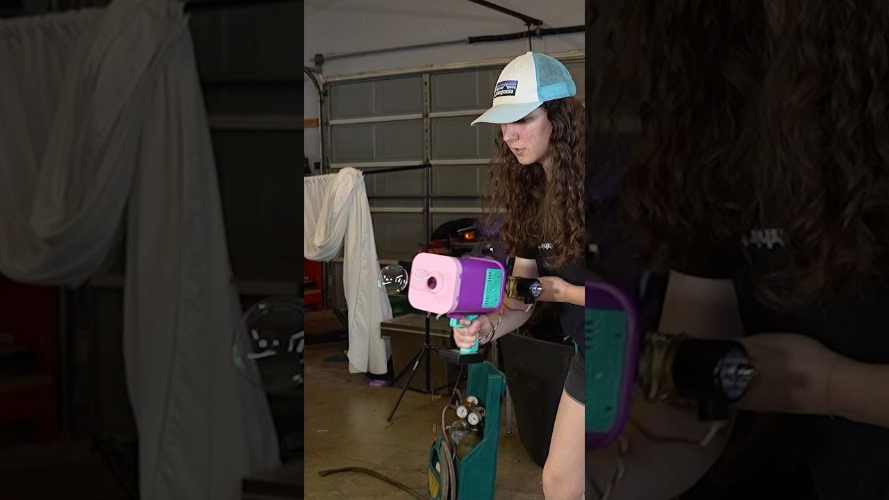 I made an exploding bubble launcher!