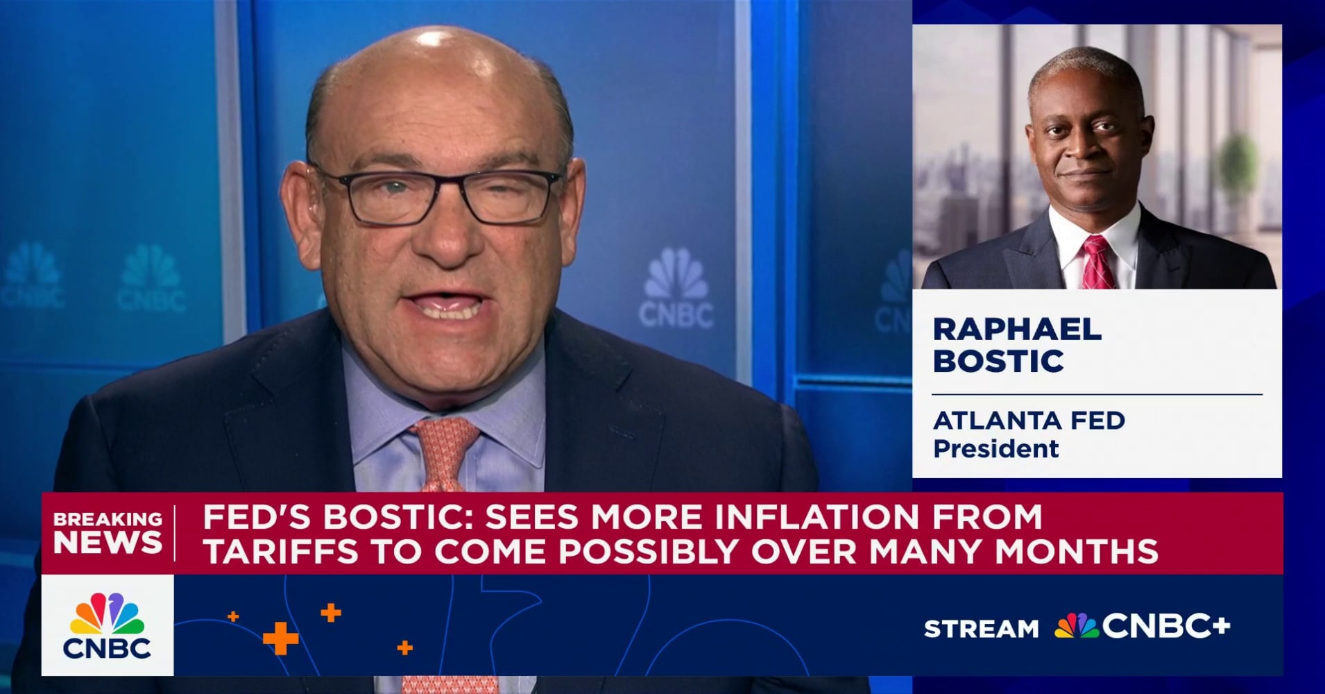 Atlanta Fed President Bostic: Sees more inflation from tariffs to come ...