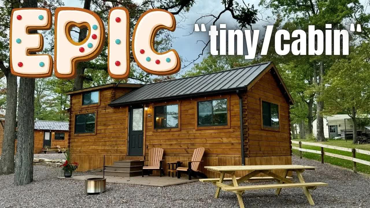 "Pinecrest" by Zook Cabins | 2 Bed, 1 Bath Tiny House Tour