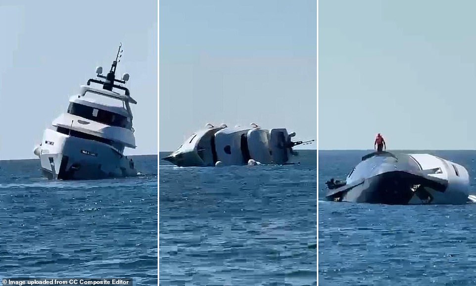 Brand new $940,000 luxury yacht sinks minutes after its launch