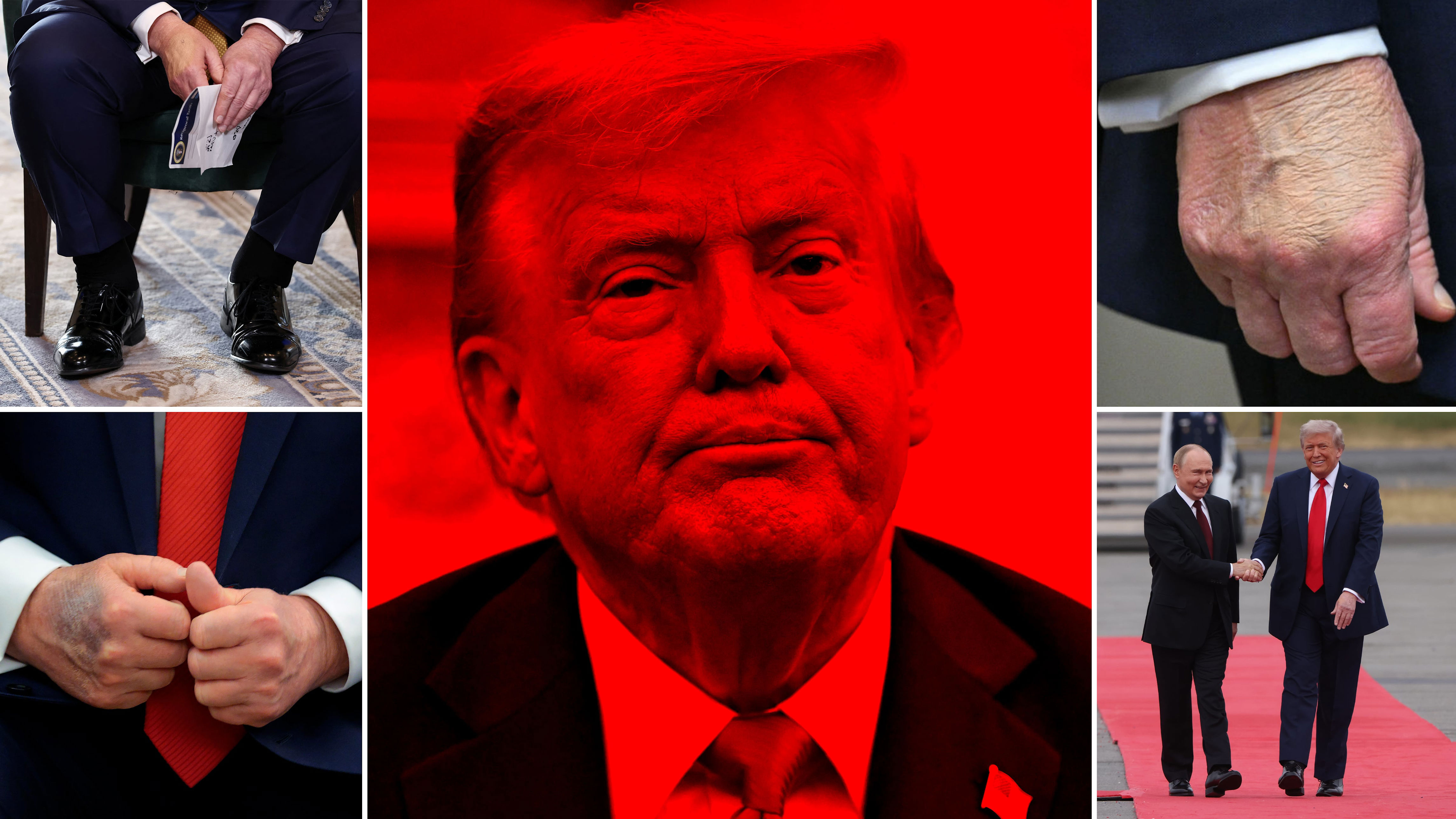 Cankles-Ridden Trump, 79, Avoids Having to Stand Up at White House Events