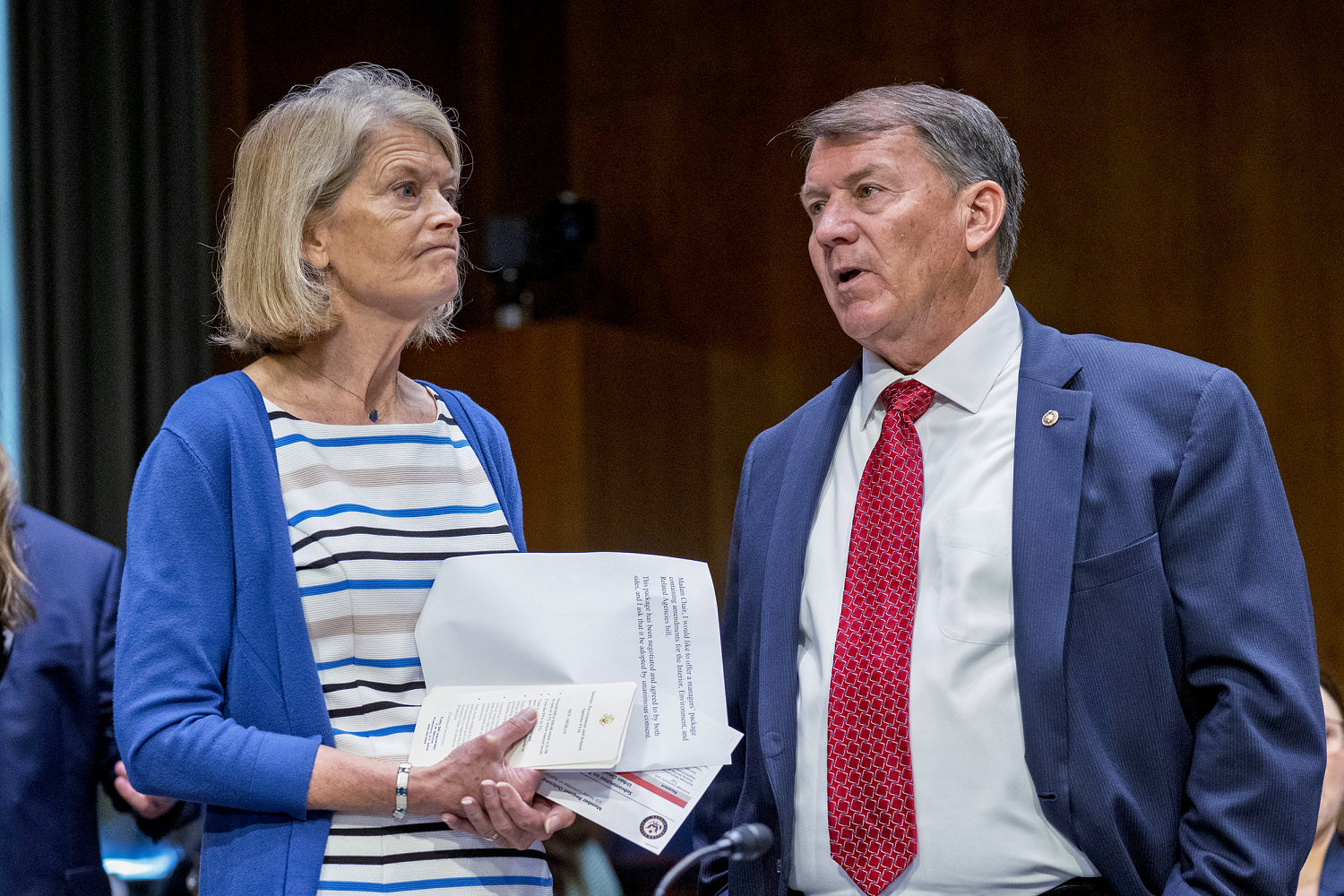 Some Republicans object to Trump's move to cancel spending, warning of ...