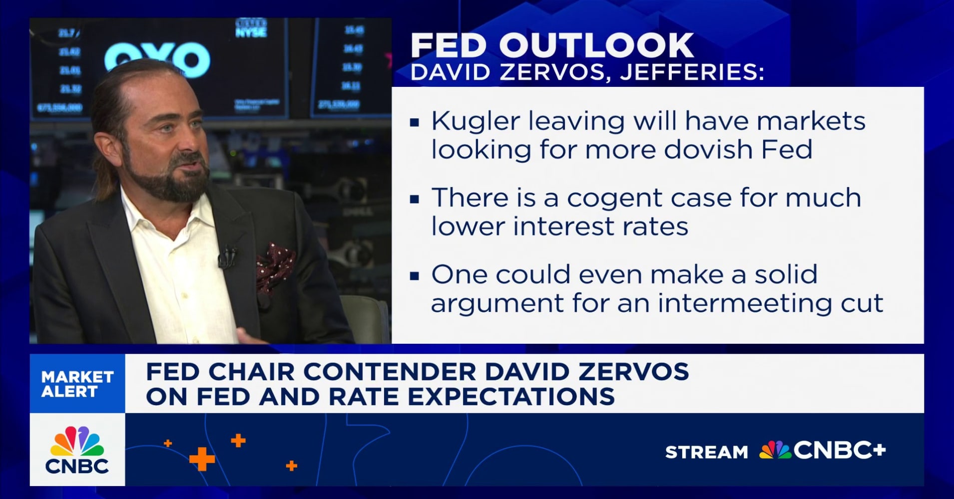 Jefferies' David Zervos: There's a cogent case for 'much lower ...