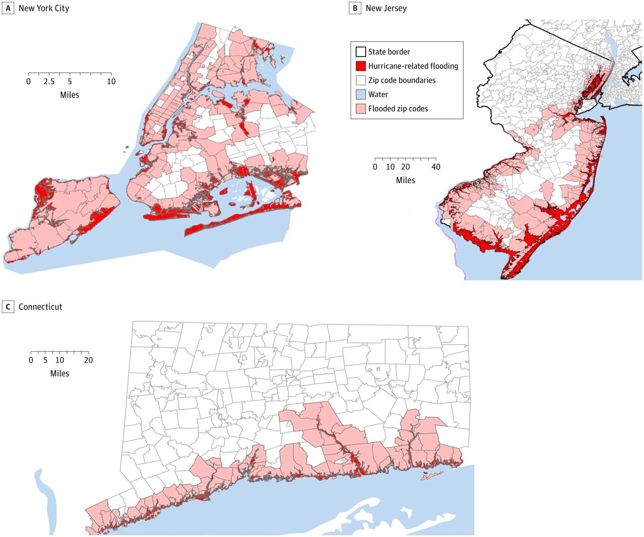 Hurricane Sandy linked to lasting heart disease risk in elderly