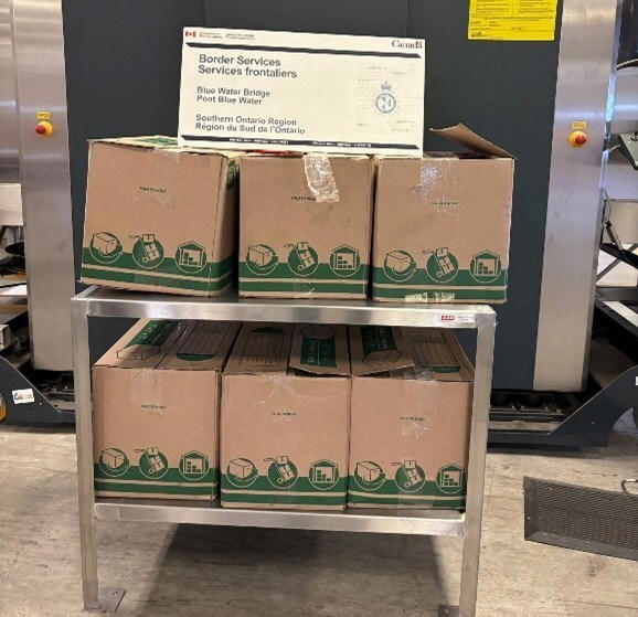 CBSA nets whopping $42 million in cocaine in two seizures near Sarnia